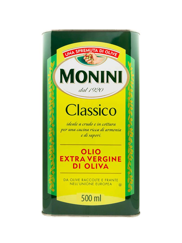 Масло оливковое Monini Classico Extra Virgin, 500 мл купить на OZON по низкой цене (1416481419)