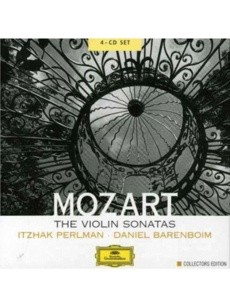 Музыка CD Mozart, Itzhak Perlman, Daniel Barenboim - The Violin Sonatas 4 x CD, Box Set, Album ...