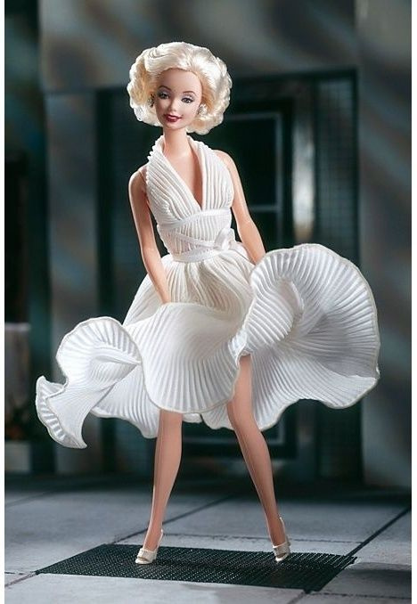 Barbie Marilyn Monroe Seven Year Itch 1997 Семь лет зудящей куклы Монро ...