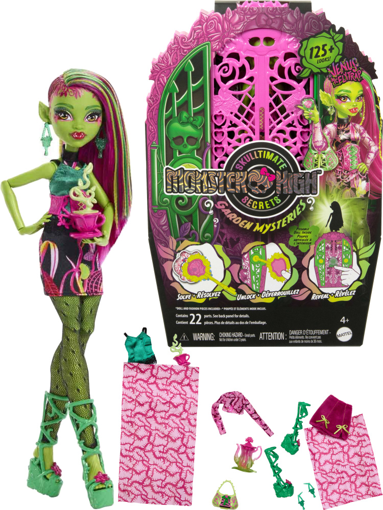 Monster High Mystery Friends Серия Mystery Garden Венера Макфлайтрап ...