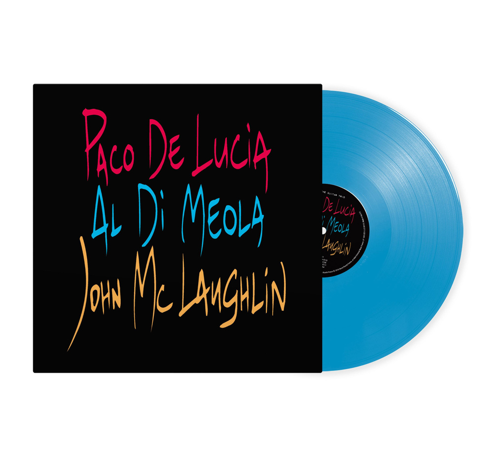 Paco De Luc a, Al Di Meola, John McLaughlin - Guitar Trio (coloured ...