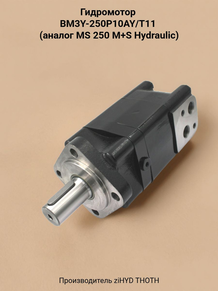 Гидромотор BM3Y-250P10AY/T11 (аналог MS 250 M+S Hydraulic) купить на ...