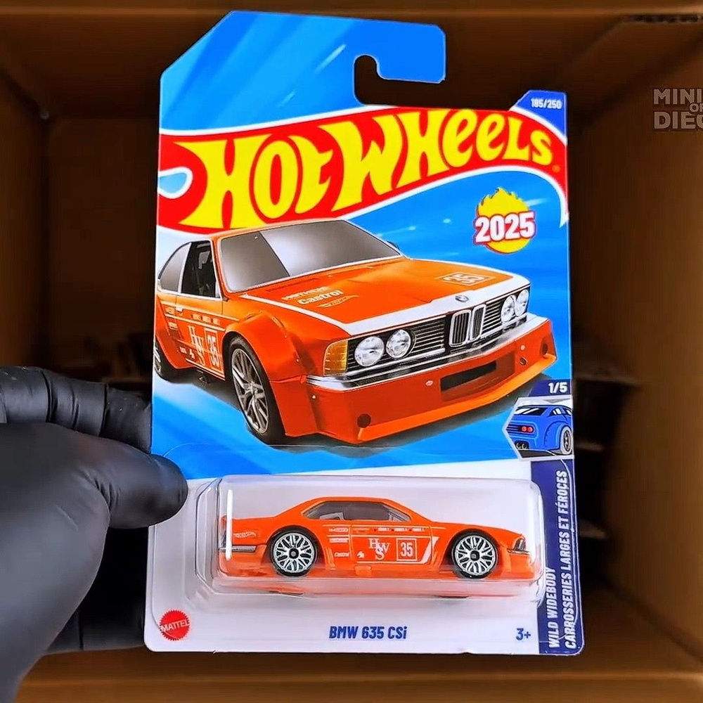 Машинка Hot wheels 2025 BMW 635 csi купить на OZON по низкой цене ...
