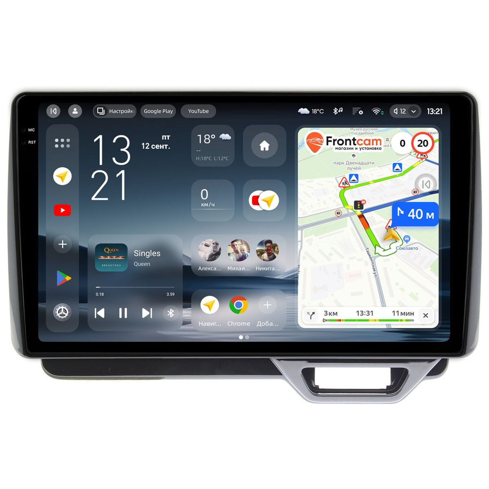 Штатное головное устройство Honda N-BOX 2, N-WGN 2 2019-2022 Teyes CC4 ...