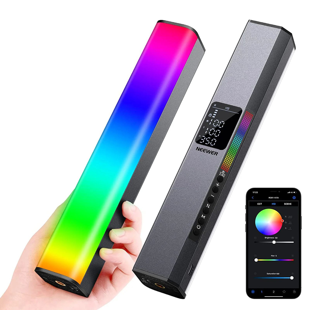 NEEWER RGB1 Магнитный ручной световой стик купить на OZON по низкой ...