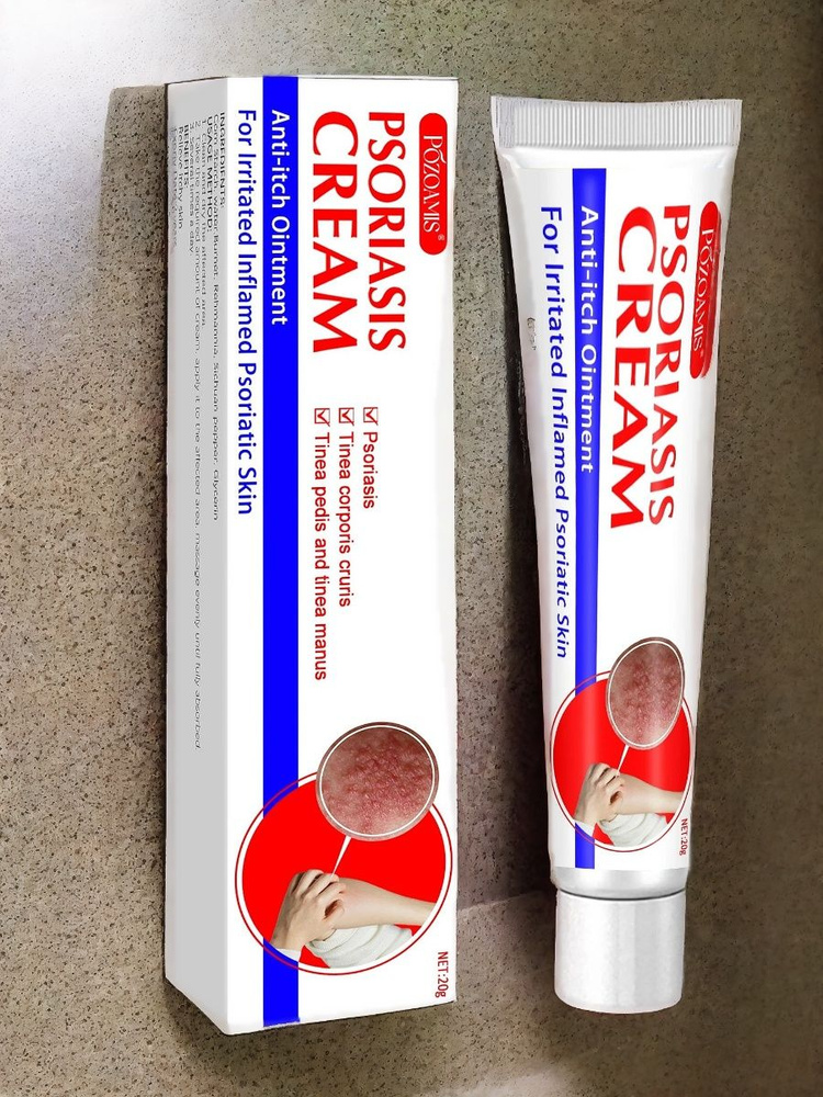 Лечит псориаз, экзему, дерматит, угри, герпес, грибковые заболевания ...