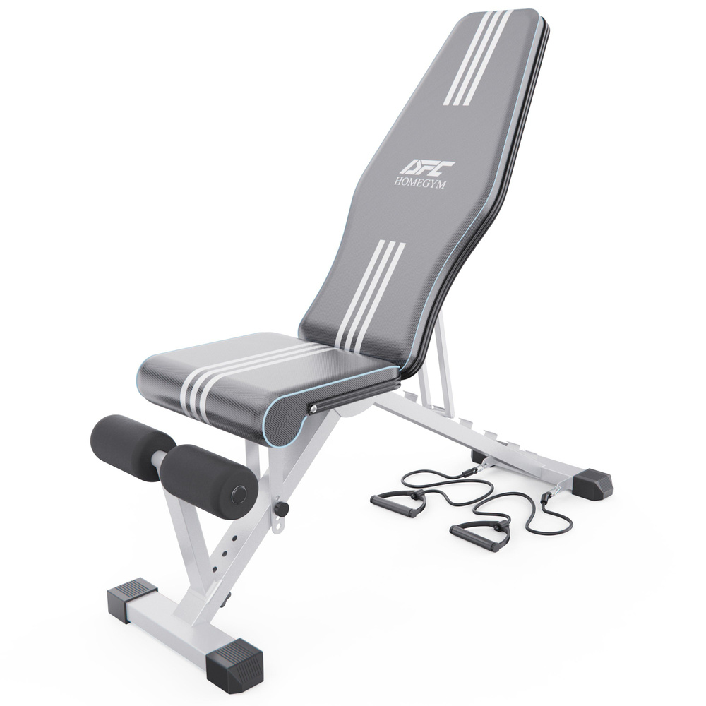 Скамья силовая универсальная DFC с эспандерами DT029 купить на OZON по низкой цене (2915709348)