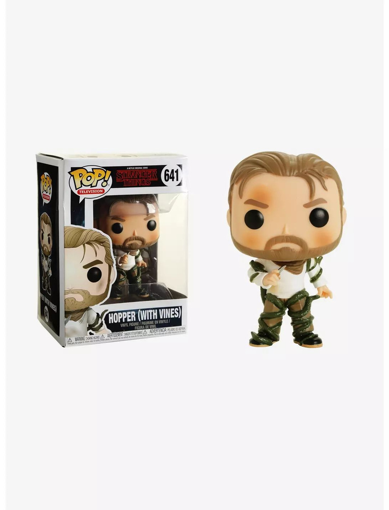 Фигурка Funko Pop! Stranger Things: Hopper with Vines (Фанко Поп Джим ...