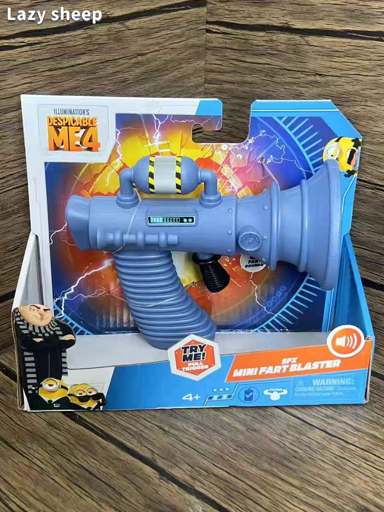 Minions Despicable Me 4 -SFX Мини-пердежный бластер LYY купить на OZON ...