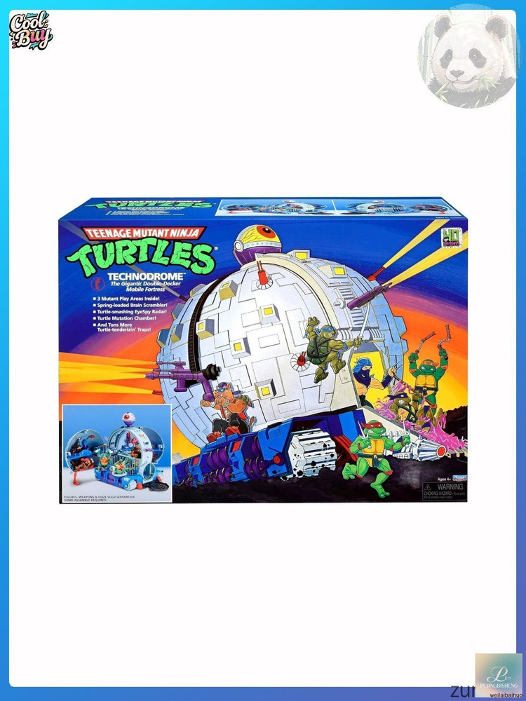 Teenage Mutant Ninja Turtles TMNT Классический игровой набор Технодром ...