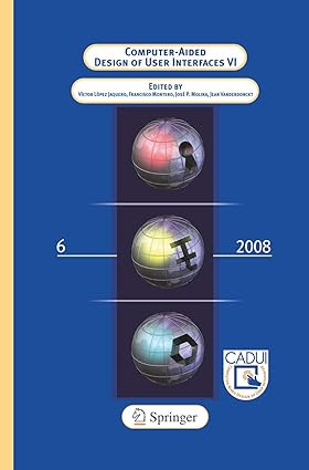 Computer-Aided Design of User Interfaces VI купить на OZON по низкой ...