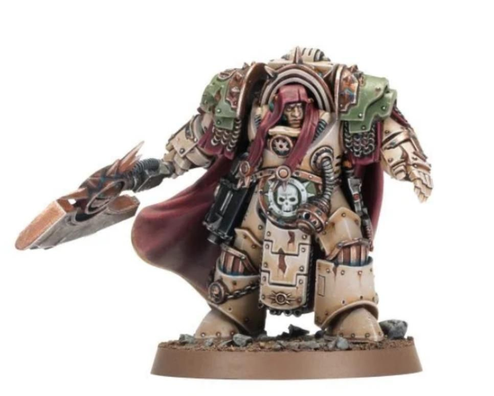 DEATH GUARD LEGION CATAPHRACTII PRAETOR Warhammer 40K Смоляная модель ...