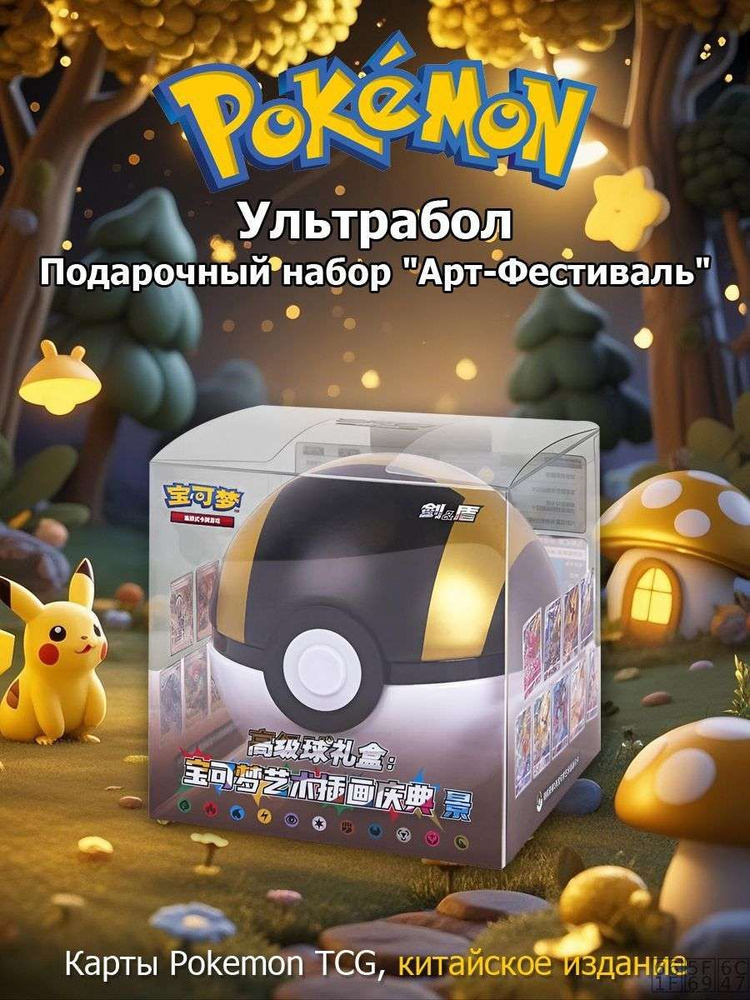 Pokemon: Ультрабол Коллекционный набор арт-фестиваля покемонов ...