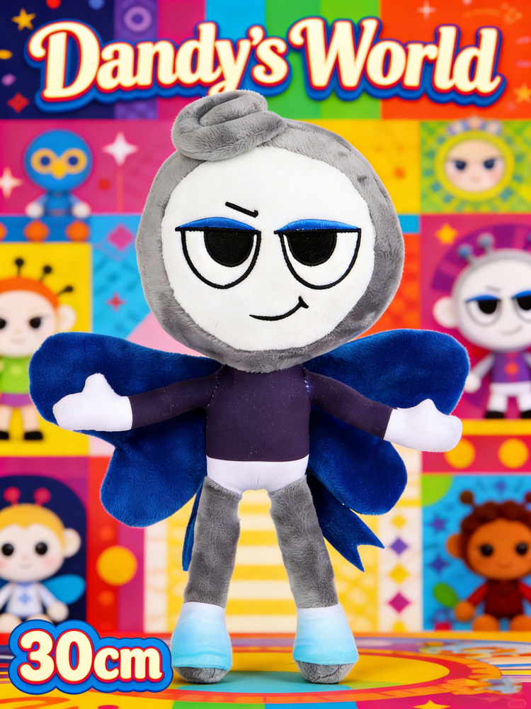 Мир Денди Мягкая Игрушка 30CM/Roblox/dandys world plush купить на OZON ...