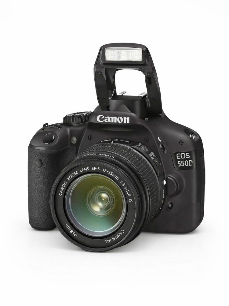 Цифровая зеркальная камера Canon EOS 550D Kit EF-S 18-55mm IS, 18 МП ...