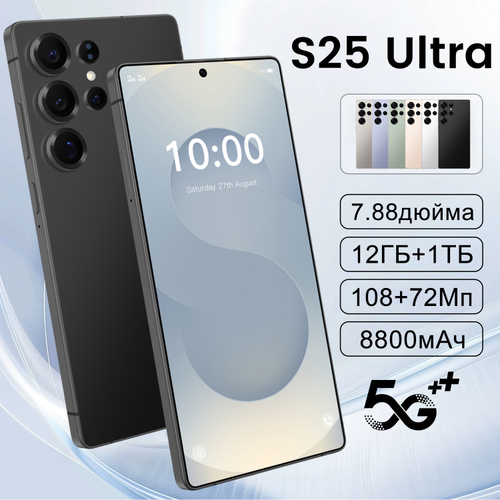 125 отзыв на Смартфон Galxay S25 Ultra Ростест (EAC) 12/1 ТБ, черный от ...