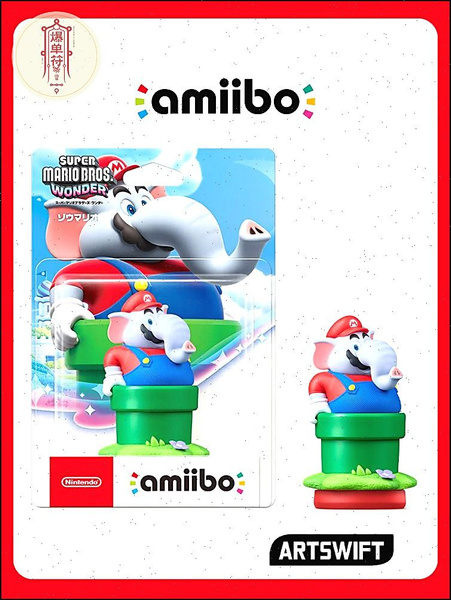 Nintendo amiibo Фигурка Super Mario Bros. Wonder (Elephant Mario) Asian ...