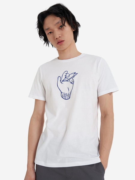 Футболка Мужской Termit белый, размер 48 Хлопок Спортивный Узбекистан купить c доставкой на OZON ...