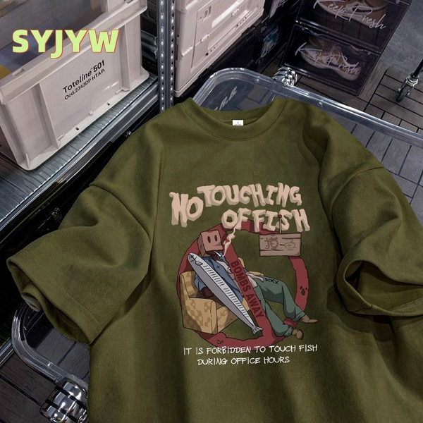 Футболка Мужской, Женский SYJYW темно-зеленый Короткий, размер 54 Полиэфирное волокно Буквы и ...