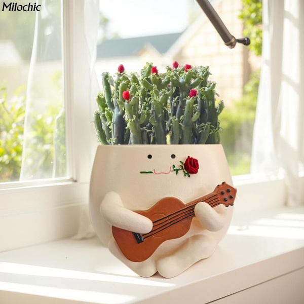 milochic Кашпо 8.4 см, 1 шт, цвет светло-бежевый купить на OZON по низкой цене (2155864963)