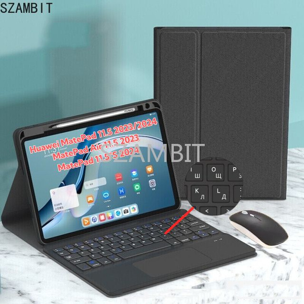 Чехол-клавиатура с тачпадом для Huawei Matepad 11.5S 2024(TGR-W09 ...