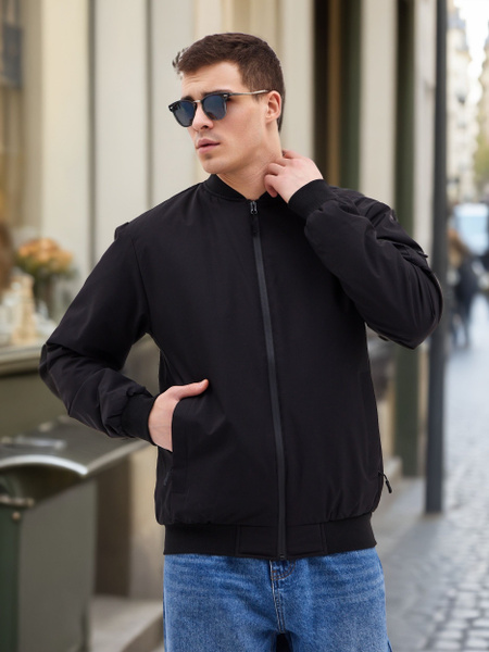 Ветровка Мужской TURISAZ черный, черный графит Полиэстер, размер 54 ...