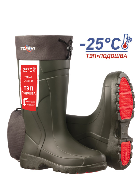 Сапоги Мужской TORVI для рыбалки, размер 42, 43 оливковый Рыбалка Демисезон Россия купить c ...