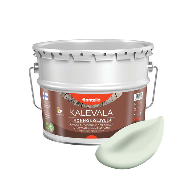 Краска для дерева и деревянных фасадов FINNTELLA KALEVALA, с ...