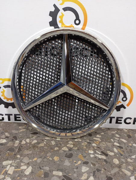 Эмблема решетки радиатора Mercedes Actros A9418170116купить c доставкой ...