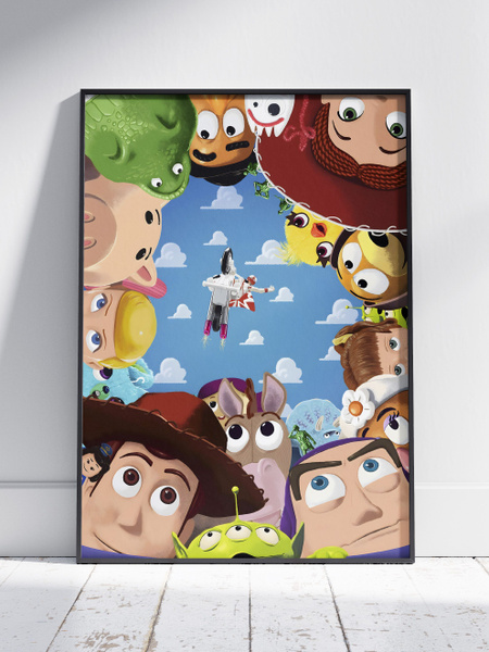 Постер HEAVEN POSTER Люди, Арт Toy Story 23, 42 30 купить c доставкой ...