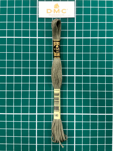 DMC, col: 646, Мулине купить на OZON по низкой цене (2576615365)