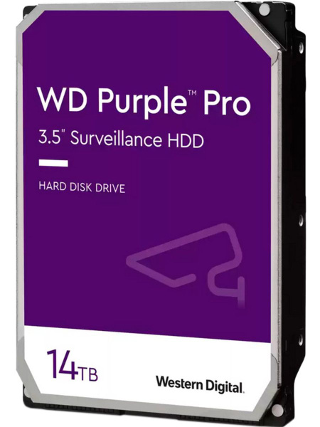 Western Digital WD142PURP Жесткий диск Purple Pro 14TB Serial ATA III ...