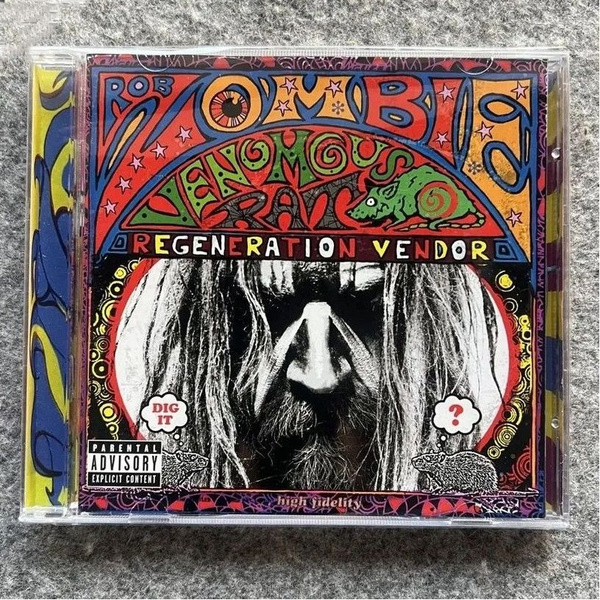 Rob Zombie Venomous Rat Regeneration Vendor CD Совершенно новый ...
