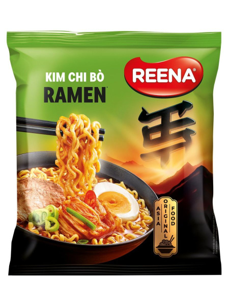 Лапша Reena Kim Chi Bo Кимчи в мясном бульоне 115 г купить на OZON по низкой цене (2926308540)