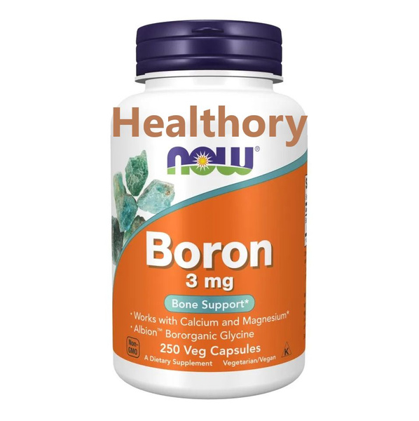 NOW Boron 3mg, Бор купить на OZON по низкой цене (3127647020)