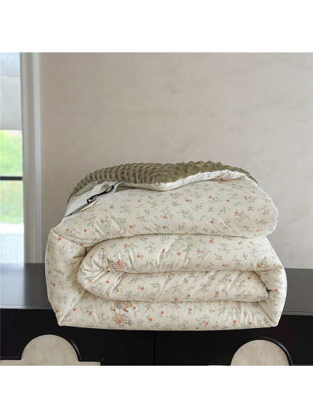 Одеяло Полуторный, 200x230, Всесезонное, с наполнителем Микрофибра, Соевое волокно купить c ...