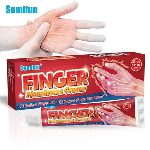 Мазь Sumifun Finger Numbness Cream для снятия онемения и боли в мышцах ...