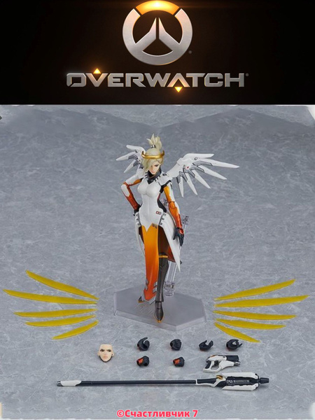 GSC MAX FACTORY Figma 427 Фигурка "Overwatch ", Angela Ziegler,14cm ...