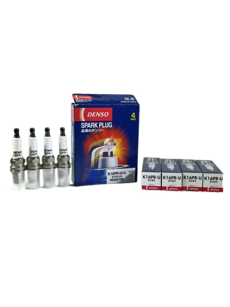 Свеча зажигания Denso K16PRU 3191 / 4шт купить на OZON по низкой цене ...