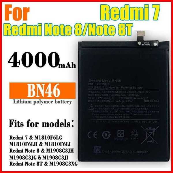 Аккумулятор BN46 для Xiaomi Redmi 7 / Note 8 / Note 8T купить на OZON ...