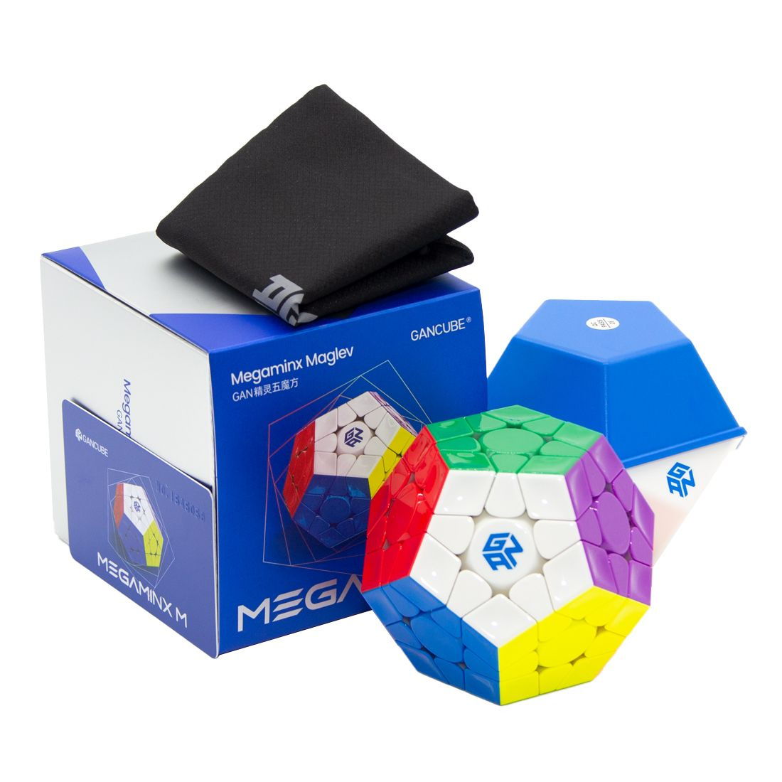 Головоломка Мегаминкс GAN Megaminx MagLev UV (серая сторона) купить на ...
