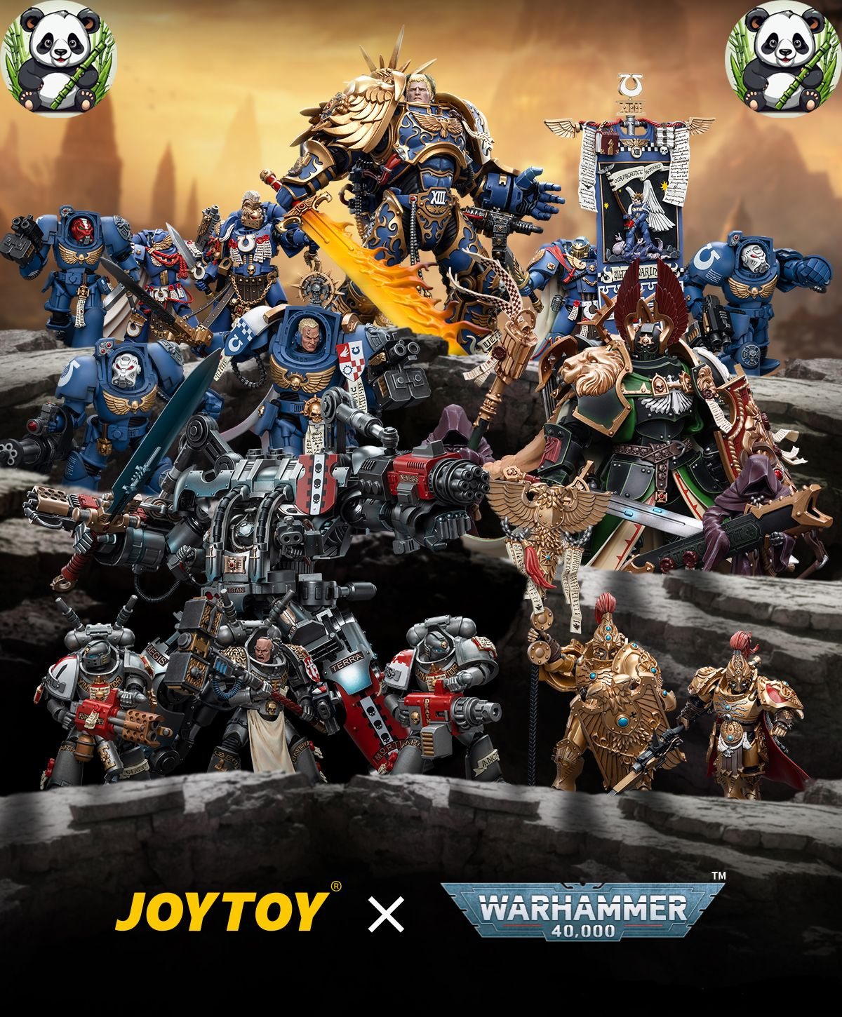 фигурки героев JOYTOY x Warhammer 40,000 1/18 Adepta Sororitas ...