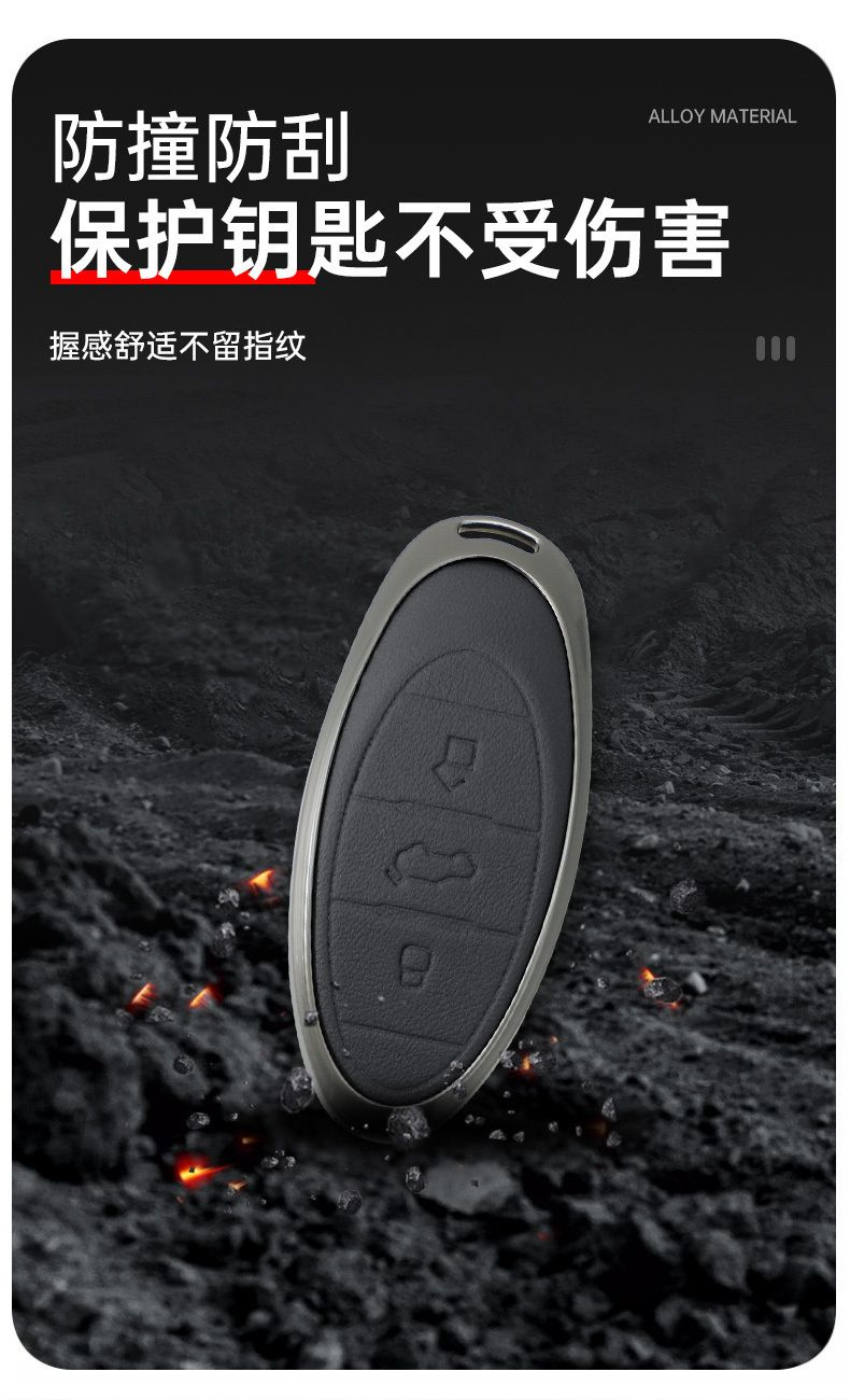 FAW Bestune B70/T77/T99/T55/T33/NAT Защитный чехол для автомобильного ключа из цинкового сплава ...