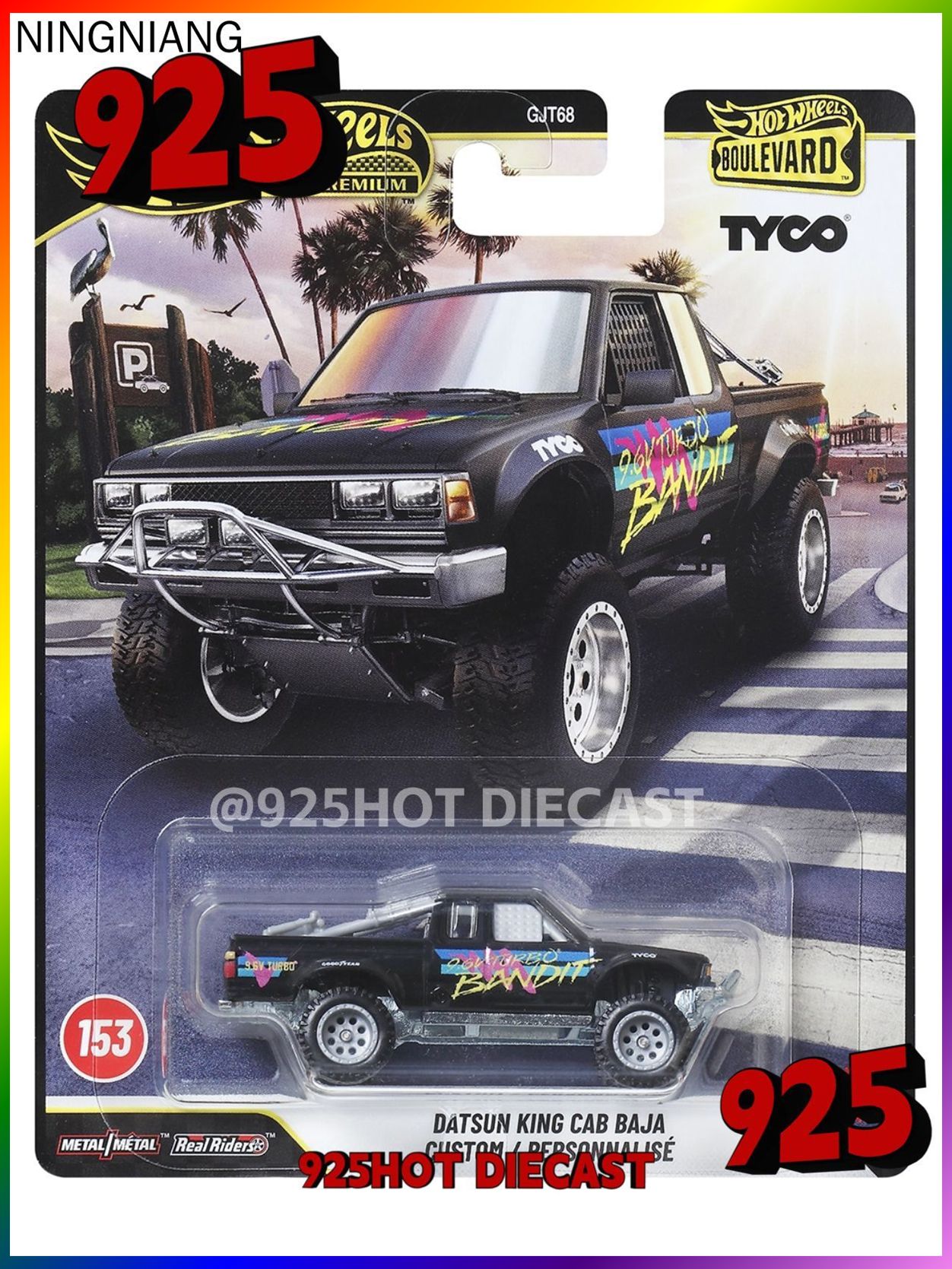 Машинка Premium 925HOT WHEEL Boulevard 31 Datsun King Cab Baja Custom ...