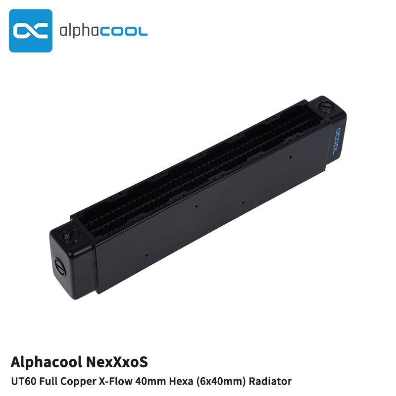Радиатор Alphacool All Copper X-Flow UT60 Thickness для серверов серии ...