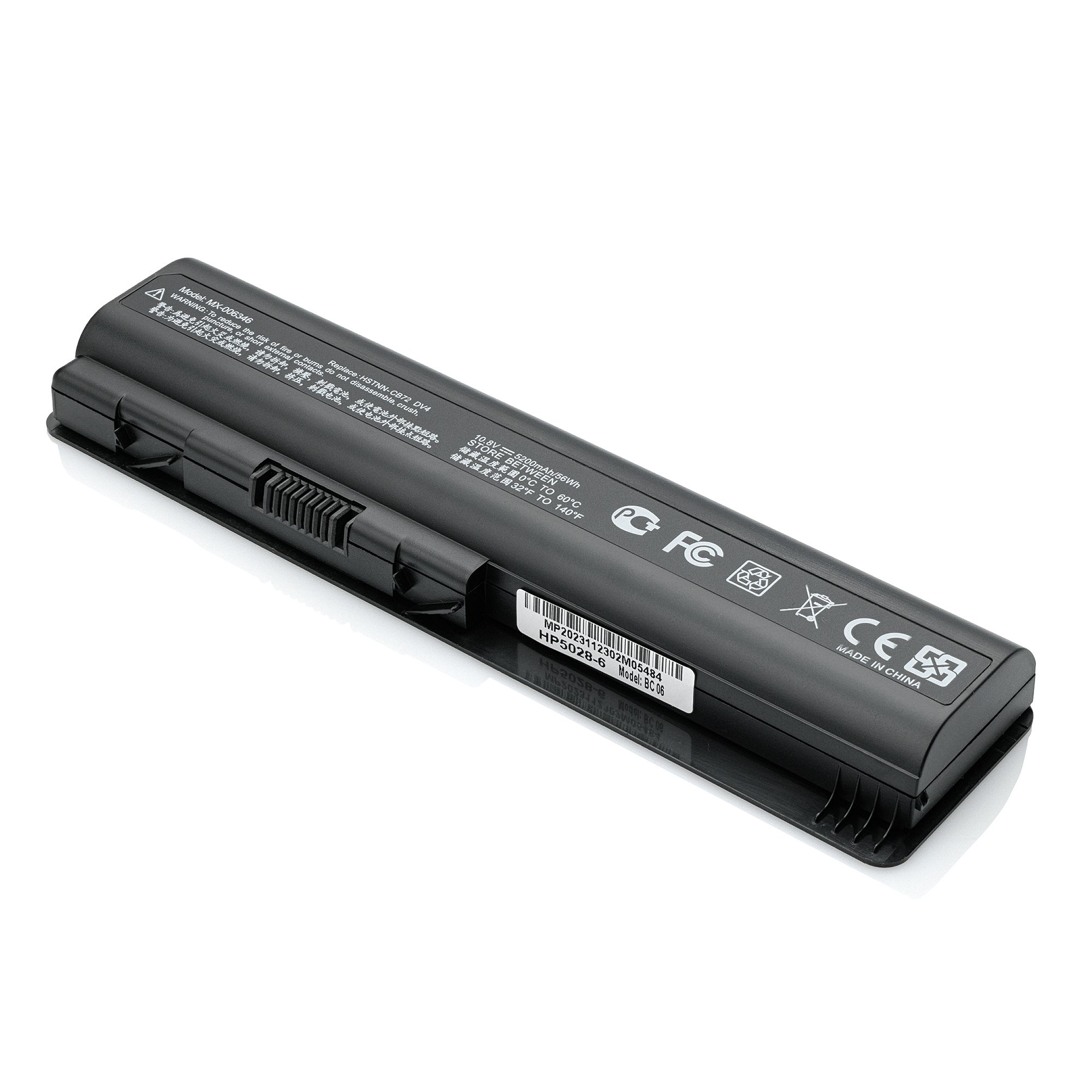 Аккумулятор для HP EV06, 484170-001, HSTNN-LB72, HSTNN-CB72 / CQ61 ...