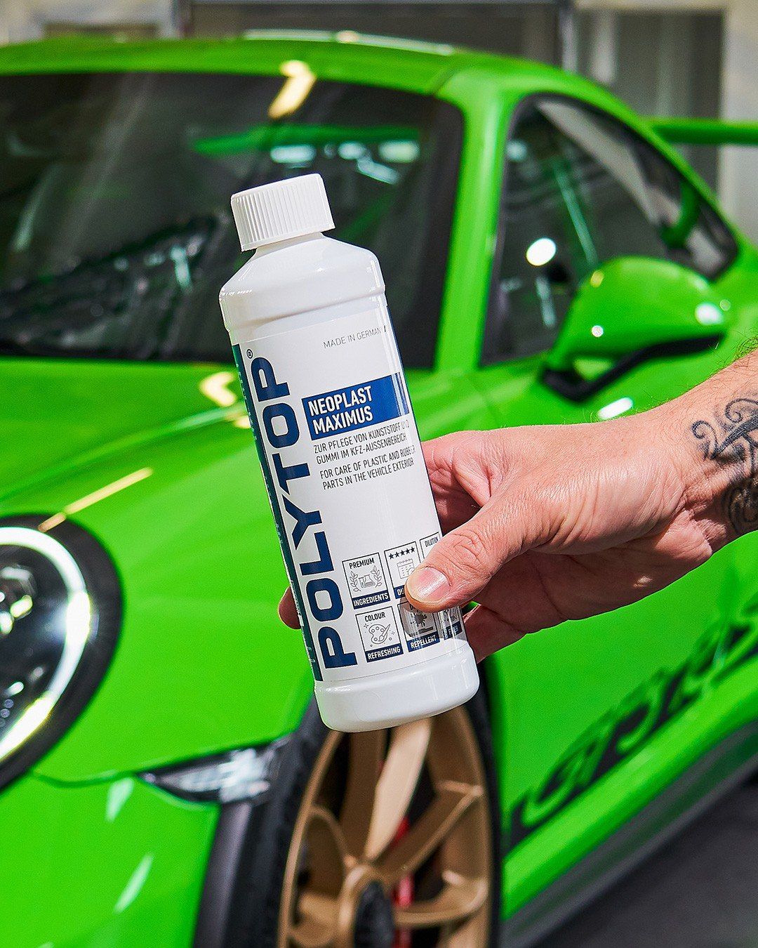Чернитель резины и пластика Polytop Neoplast Maximus 500 ml купить на ...