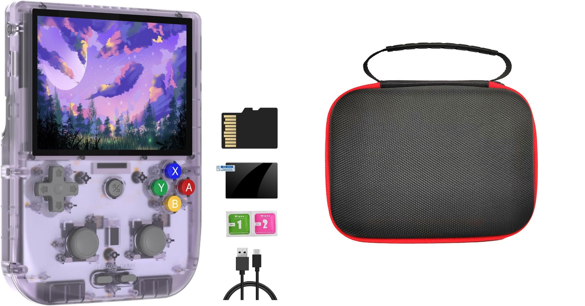 Ретро портативная игровая консоль ANBERNIC RG405V, 4-дюймовый сенсорный ...