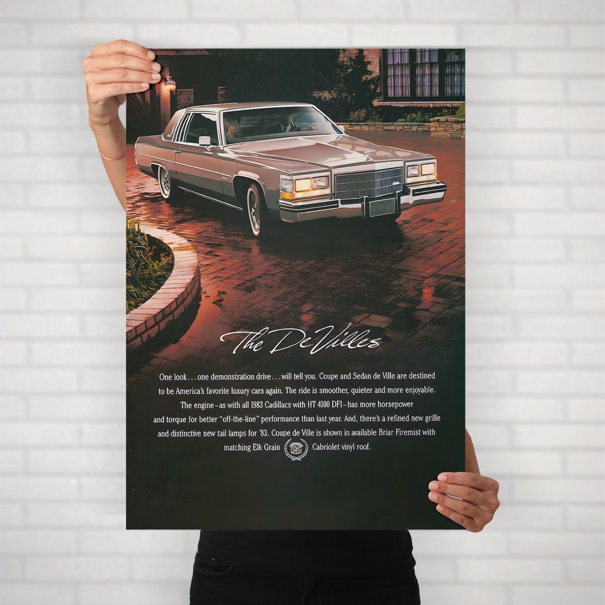 Постер HEAVEN POSTER Люди, Арт Cadillac Deville Coupe 5, 60 42 купить c ...