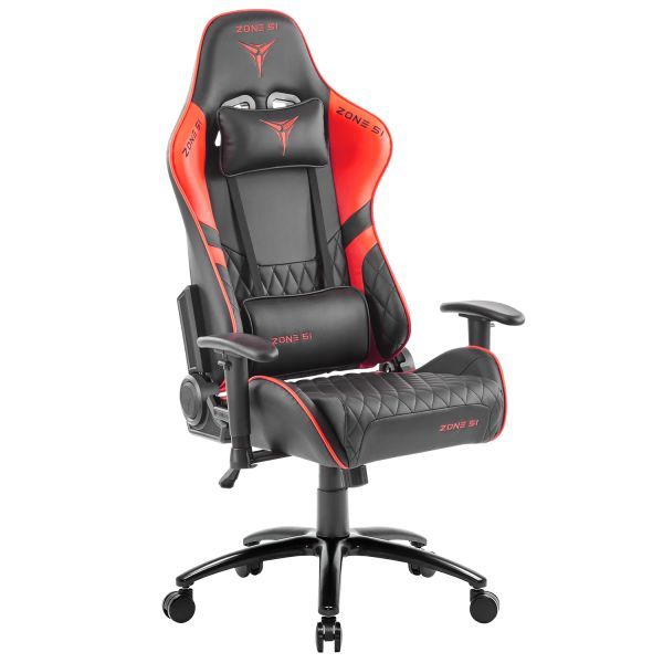 Кресло компьютерное игровое ZONE 51 CLUBPOINT Black-Red арт. Z51-CLU-BR купить на OZON по низкой ...